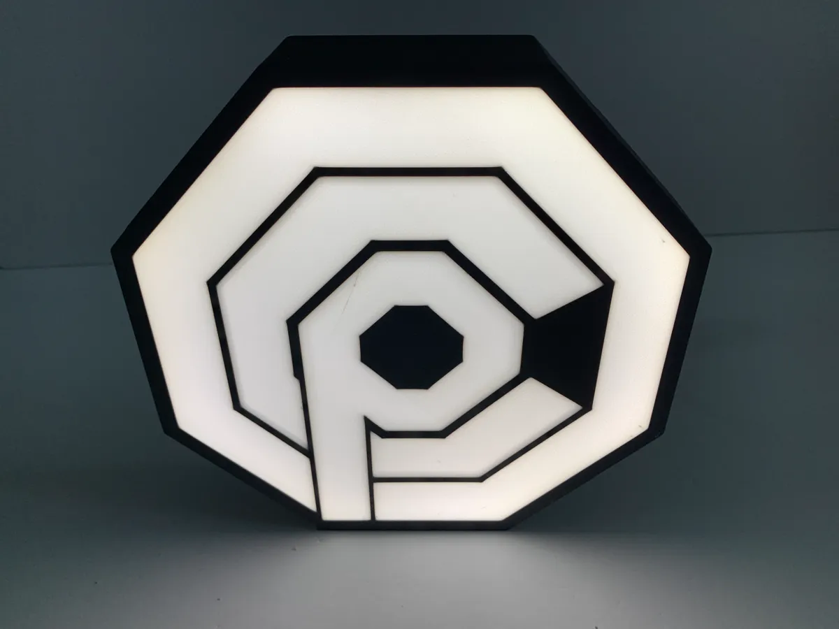 RoboCop 3 OCP Light Box - Free 3D Print Model - MakerWorld