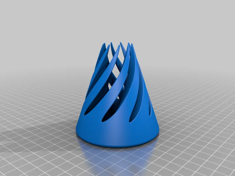 Spiral Spinner Cone Fidget Toy by gForceGP - MakerWorld