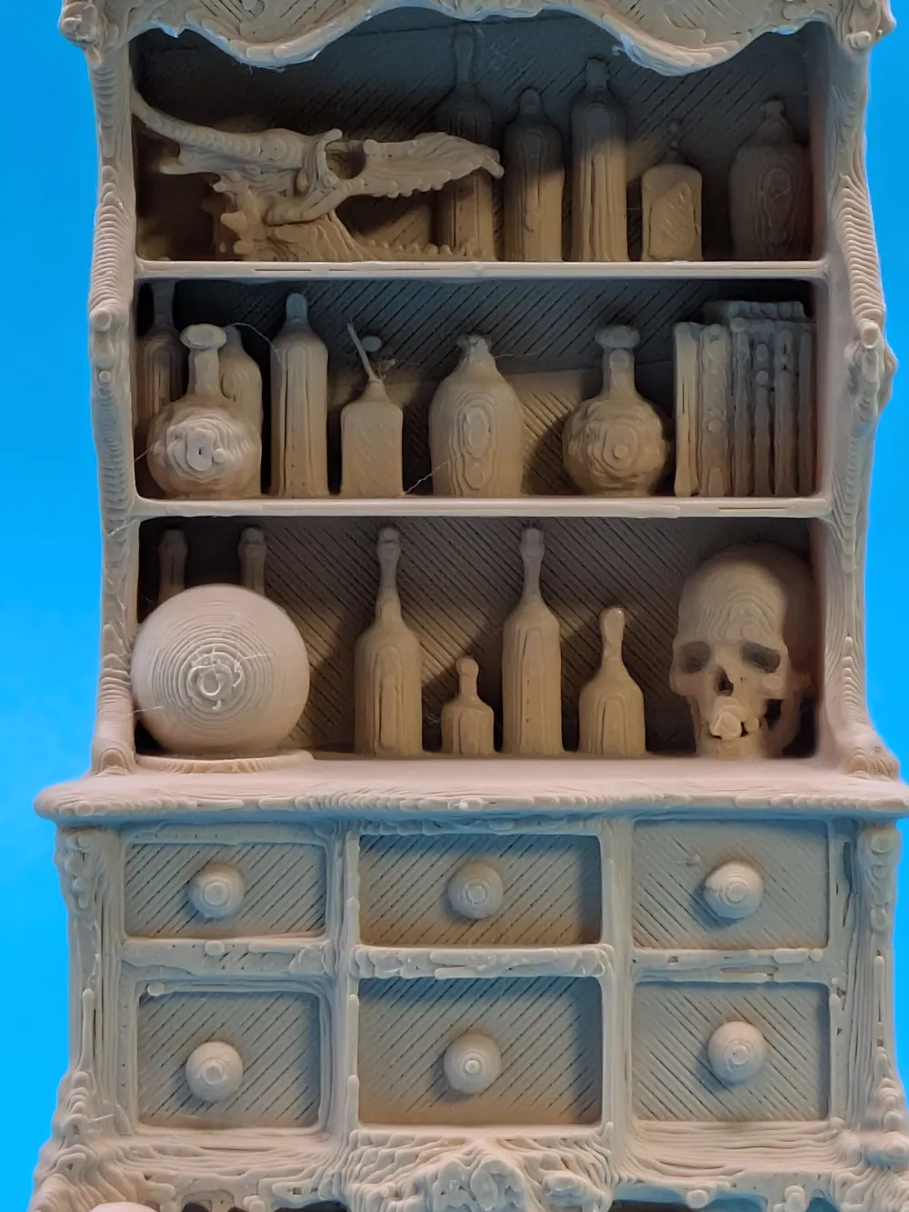 detailed miniatur alchemy shelf by StoneRock MakerWorld: Download Free ...