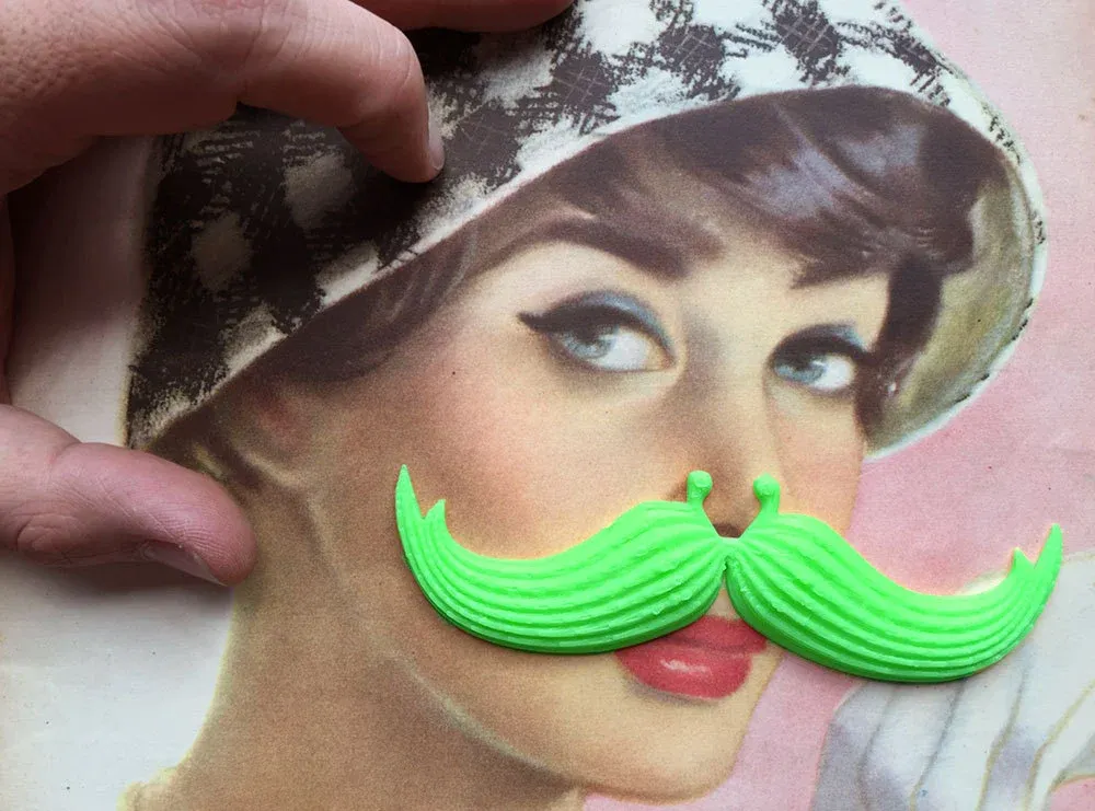 Fancy Mustache for St. Patrick's Day Remixed by Dmurph24 - MakerWorld
