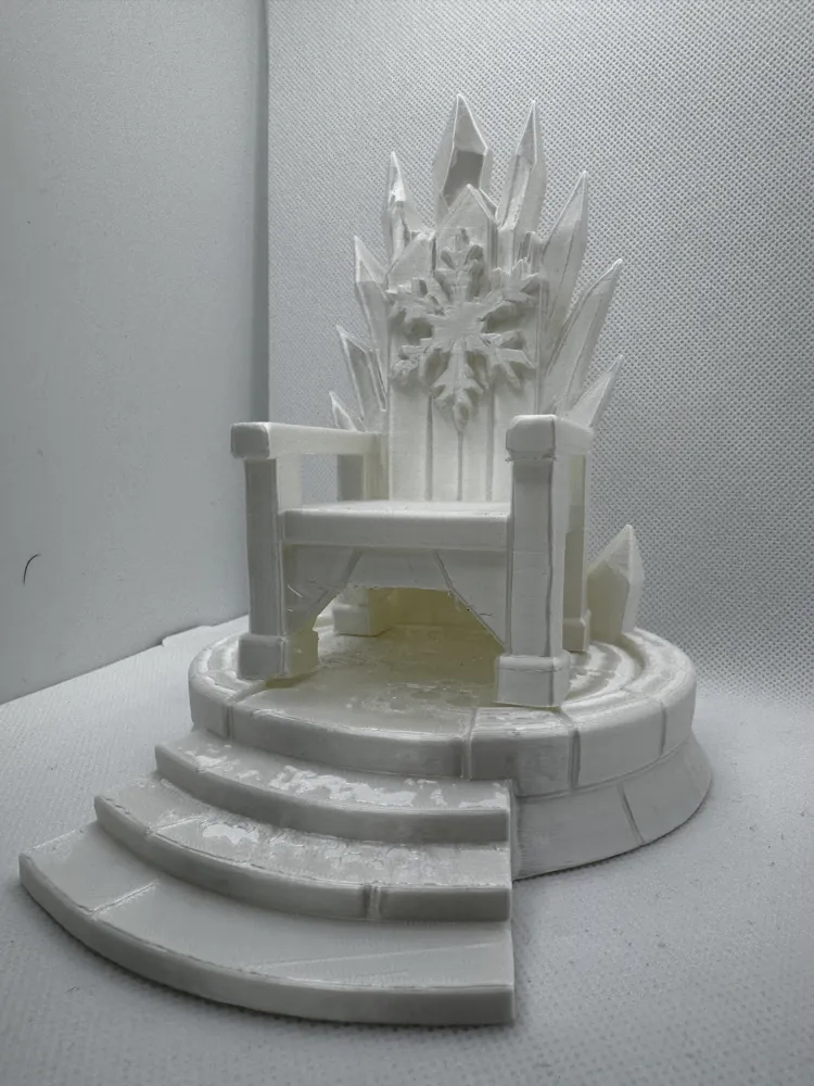Frozen Throne & Crystal Platform – Elf Display Set by Sparky_theburnout ...
