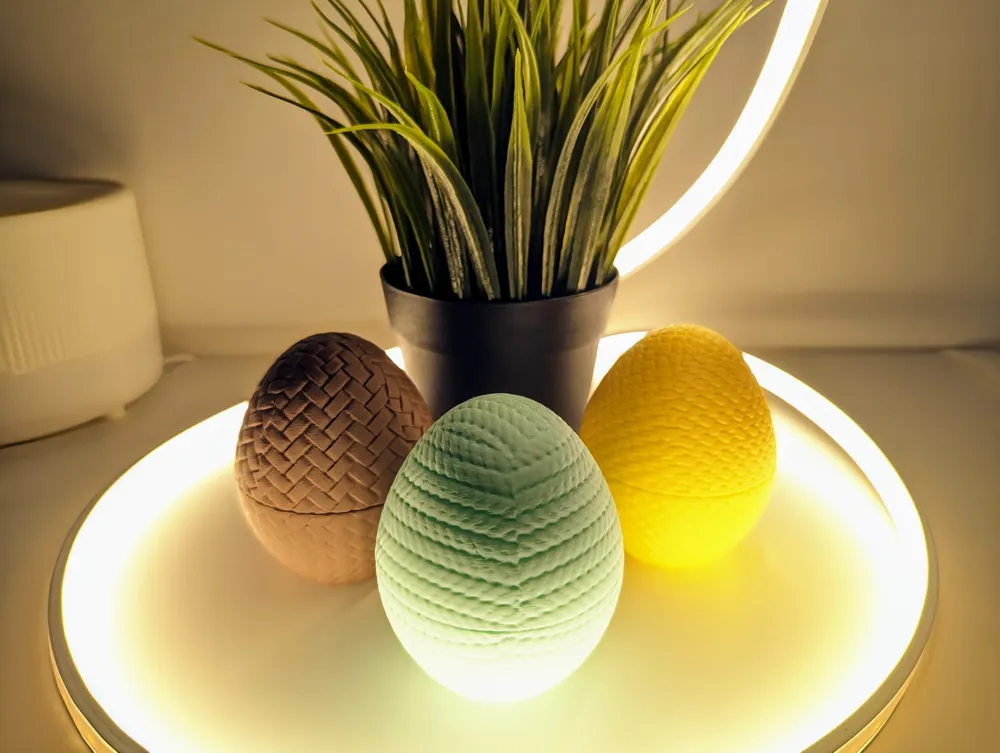 Knitted Easter Egg Boxes by Collecticraft - MakerWorld