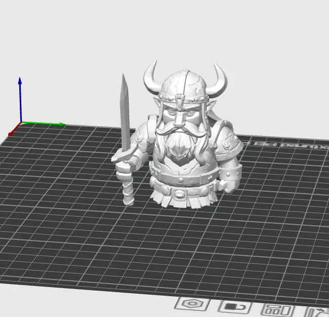 Mr. Viking (no legs) by Nagoh Creative - MakerWorld