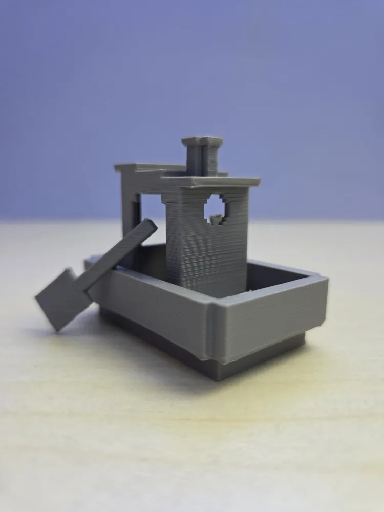 Minecraft-Inspired Benchy Boat – 3D Printable by dariodanisi8 ...