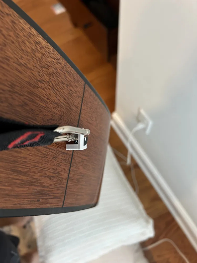 Guitar Strap Hook - Free 3D Print Model - MakerWorld