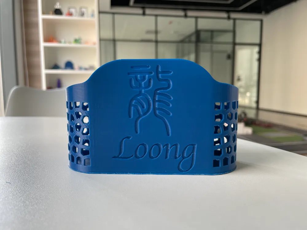 Chinese Word "Loong" Pencil Vase with voronoi patten by neal.mi ...