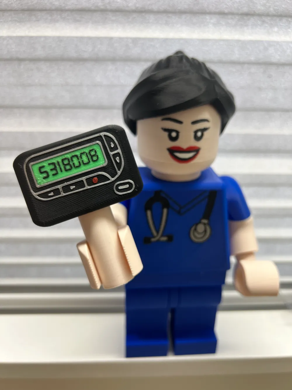 Big Brick * Pager/Beeper by WhatChelleIMakeMakerWorld: Download Free 3D ...