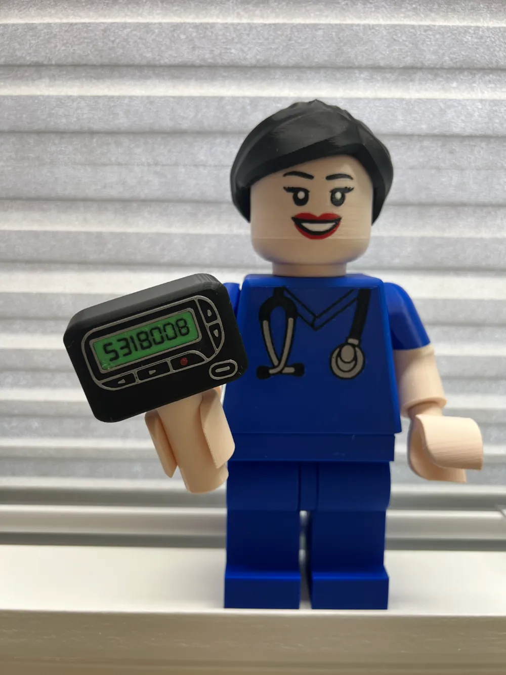 Big Brick * Pager/Beeper by WhatChelleIMakeMakerWorld: Download Free 3D ...