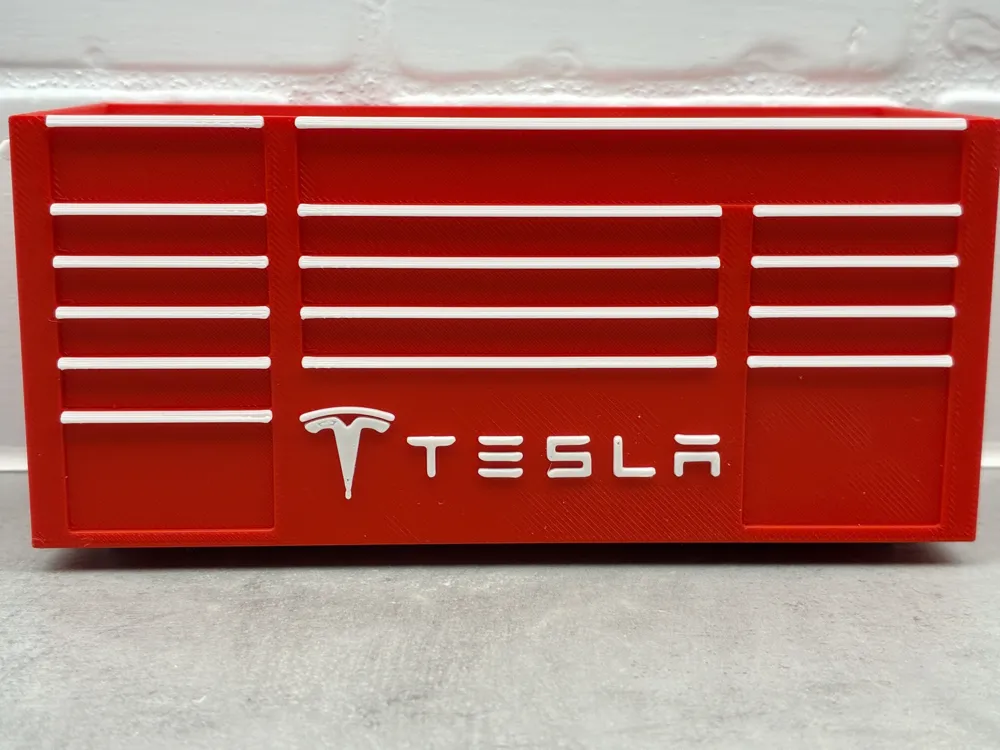 Nikola Tesla Inspired fan art Desk work toolbox by Mrtk1970 MakerWorld ...