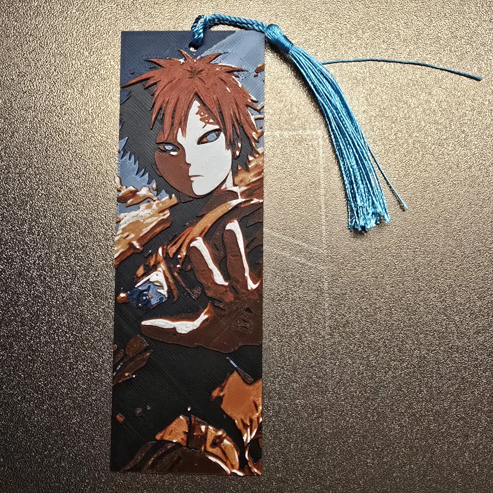 Naruto Bookmark - Gahara - Free 3D Print Model - MakerWorld