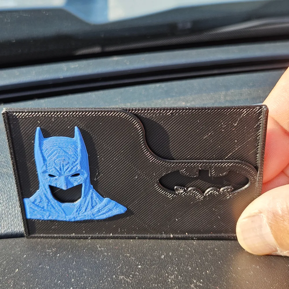 Batman ID Card holder by echundotcom MakerWorld: Download Free 3D Models