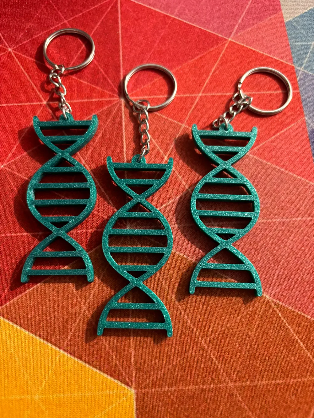 DNA KEYCHAIN by 3DFashionFreak - MakerWorld