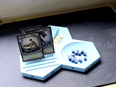 Combo Hex - Magnetic Modular Board Game System - Free 3D Print Model ...
