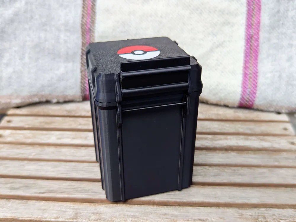 Rugged TCG Semi-rigid Top-loader Storage Box - Free 3D Print Model ...