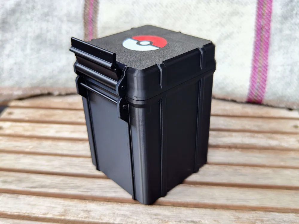 Rugged TCG Semi-rigid Top-loader Storage Box - Free 3D Print Model ...