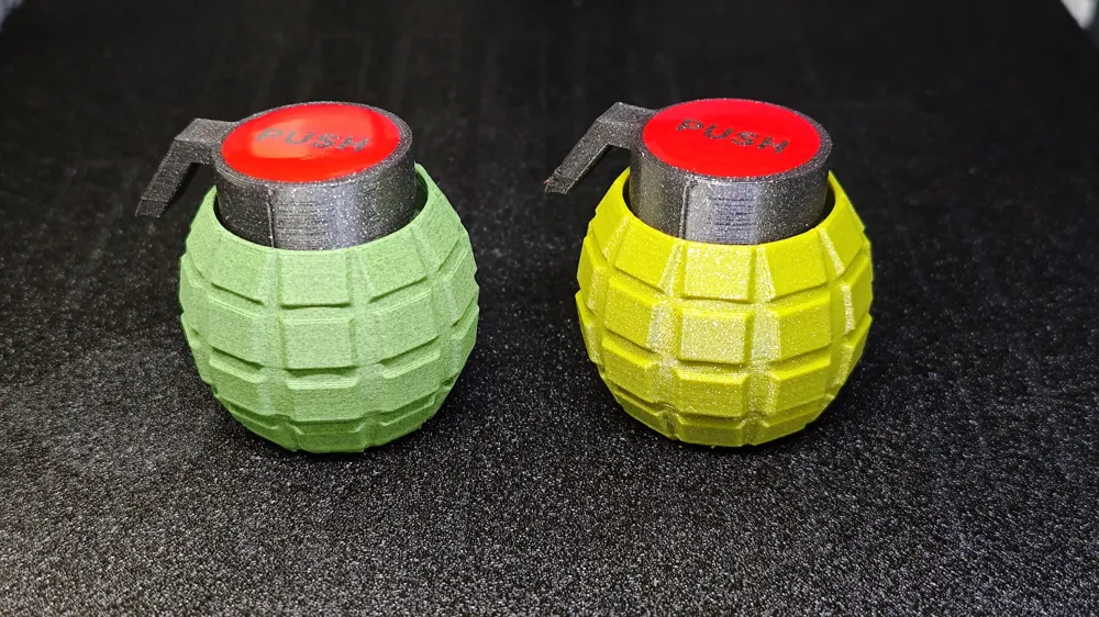 Clicker Fidget Grenade The Ultimate Desk Fidget! - Free 3D Print Model ...