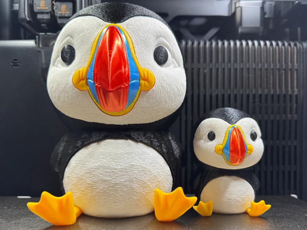 The Ultimate Puffin Parts, AMS & Single Color - Free 3D Print Model ...