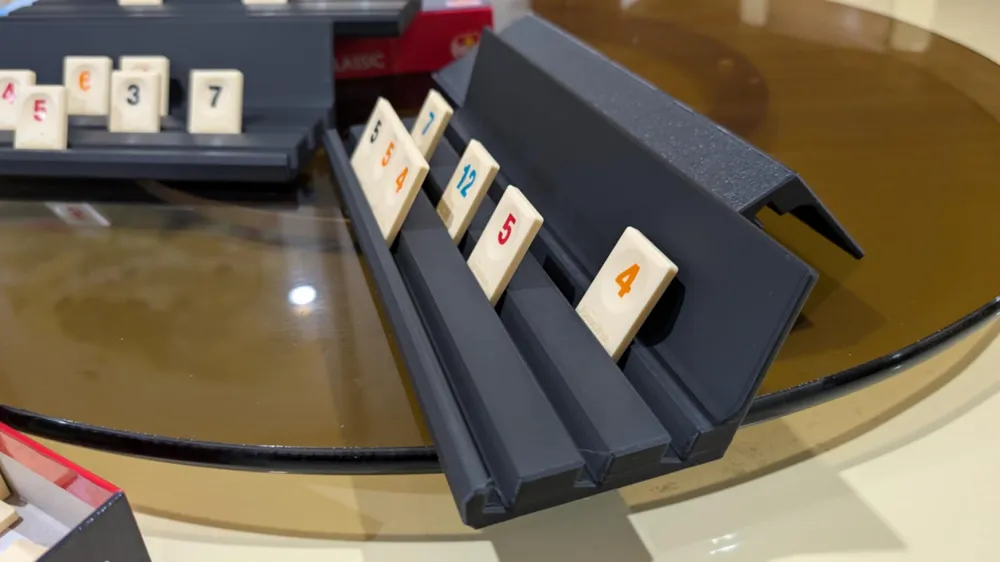 Sturdy Rummikub Tile Stand - Free 3D Print Model - MakerWorld