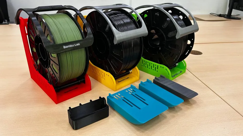 Filament Spool Holder 3kg and 1kg - Free 3D Print Model - MakerWorld