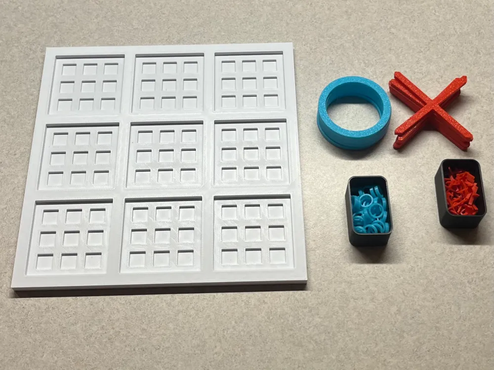 Ultimate Tic Tac Toe by ryankelch - MakerWorld