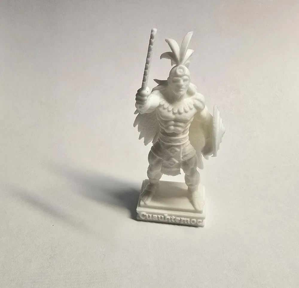 Cuauhtémoc Mini: Last Aztec Emperor in Battle Pose by Ekto Ekto ...