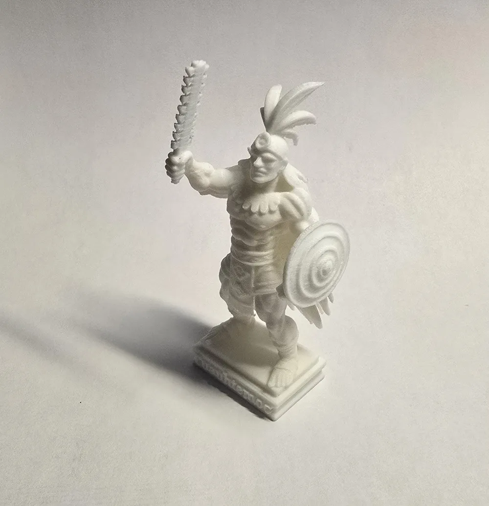 Cuauhtémoc Mini: Last Aztec Emperor in Battle Pose by Ekto Ekto ...