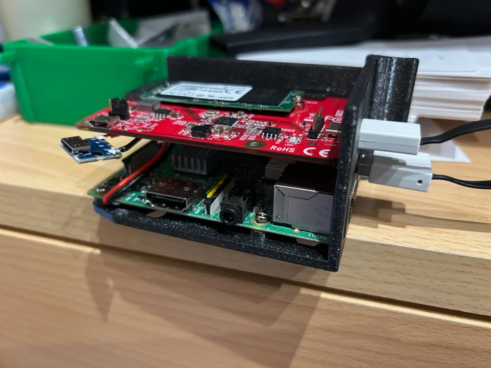 High-profile enclosure for "Appleberry" Remixed by Elchschmied - MakerWorld
