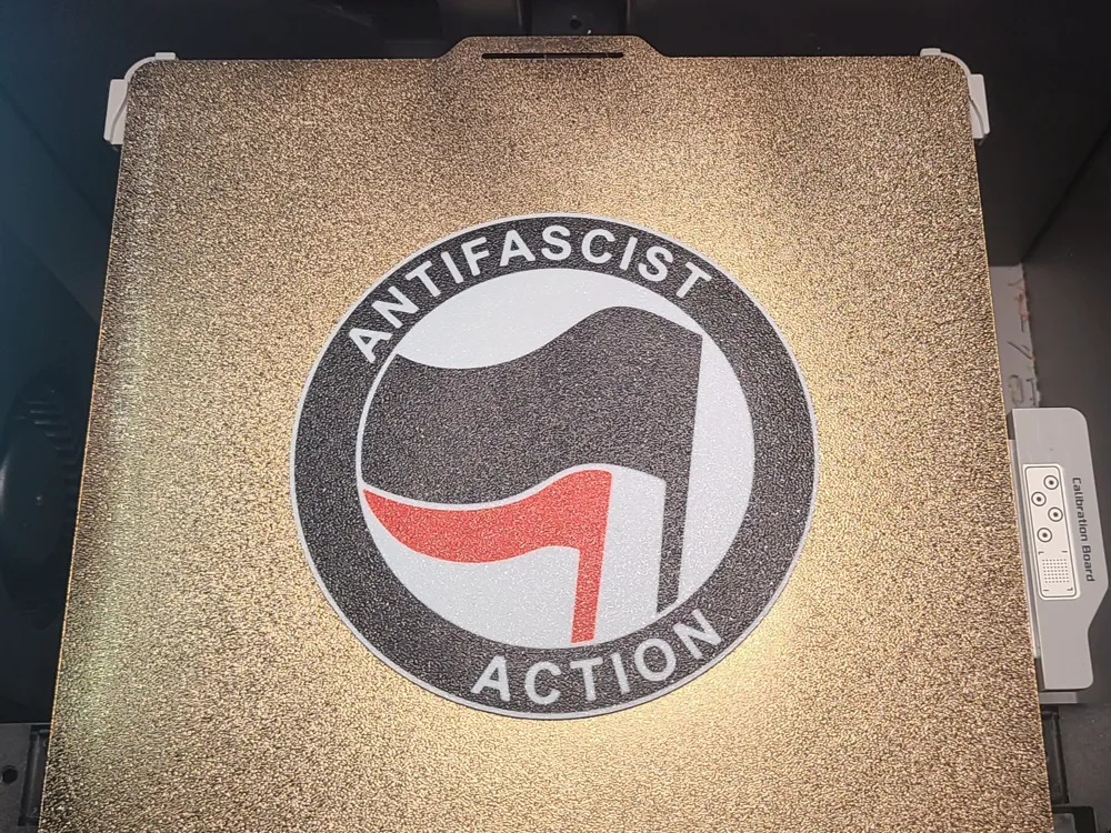 Antifascist Action Poster / Logo by Akelyte - MakerWorld