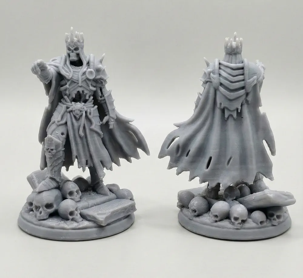 The Lich King - Undead Boss Miniature (32mm Scale) by mjrko84 ...