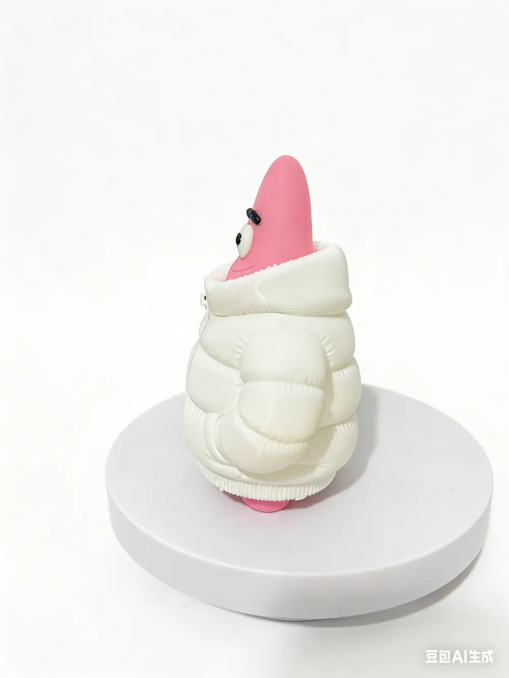 Patrick Star im Daunenmantel - bereits zerlegt, kein AMS erforderlich ...