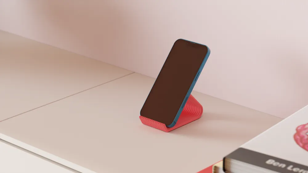 Minimalist modern Phone Stand. Layered Design by Abstractia Design ...