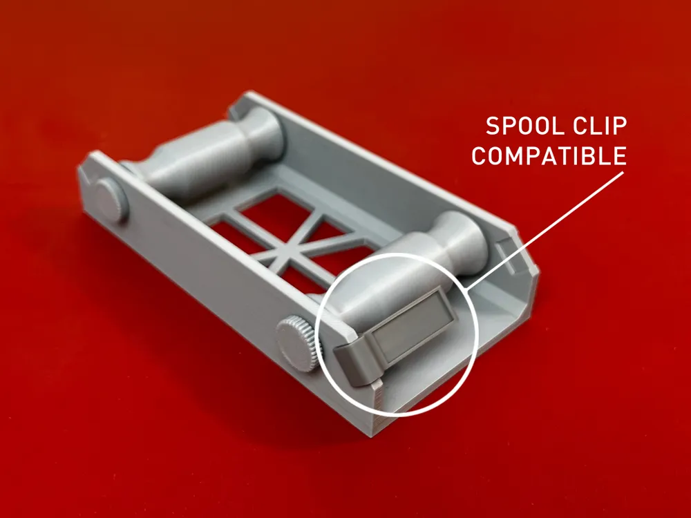 Spool Roller with Label Holder by One Maker Show MakerWorld: Download ...
