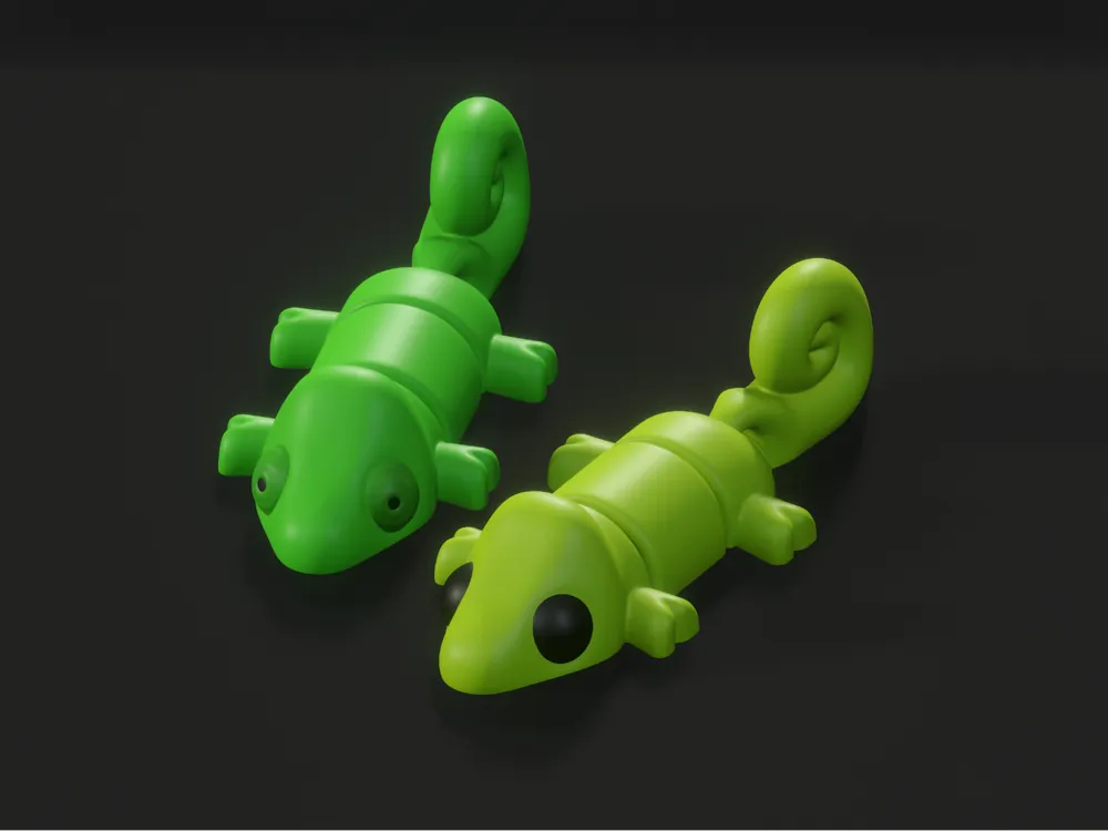 Articulated Chameleon by Symbiance MakerWorld: Download Free 3D Models
