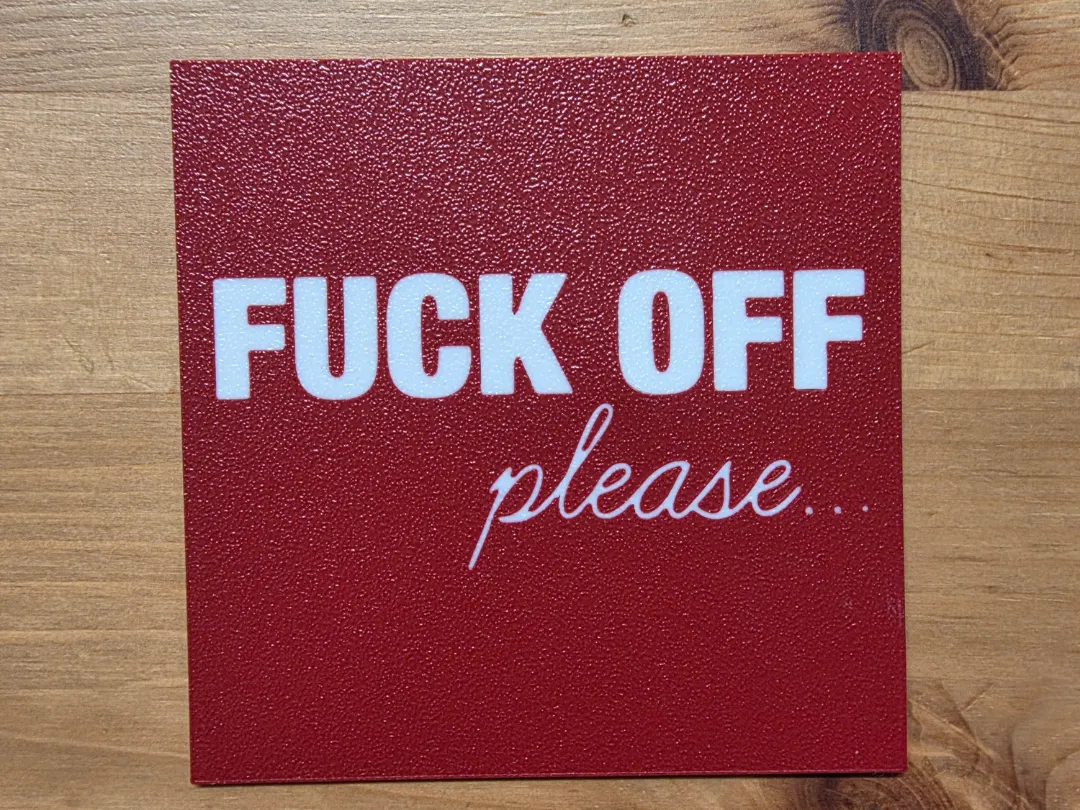 Funny Coaster - Free 3D Print Model - MakerWorld