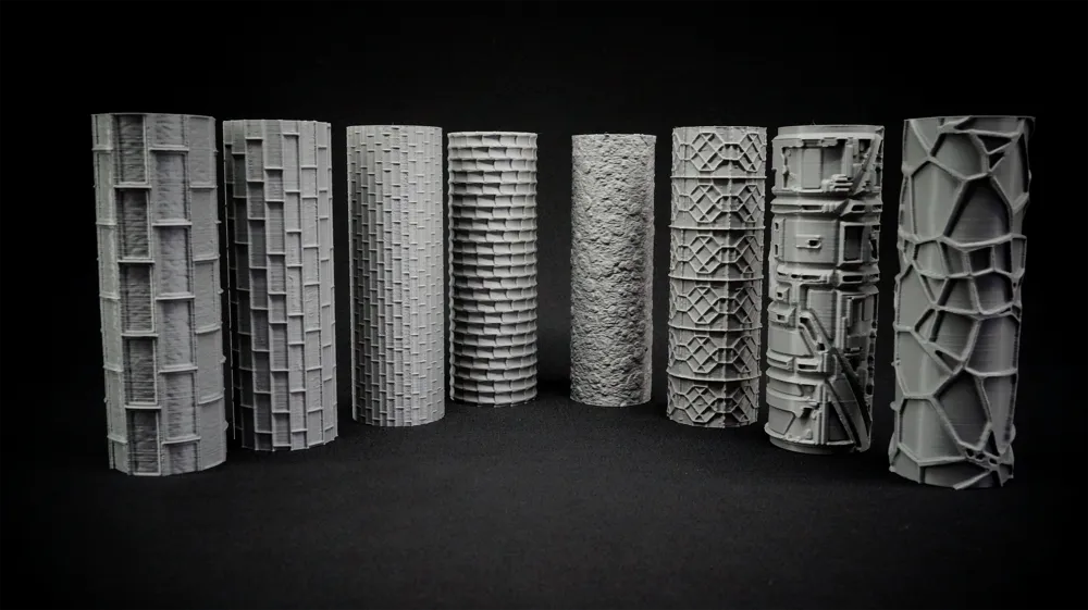 Mars Texture Roller, DIY, diorama supplies - Free 3D Print Model ...
