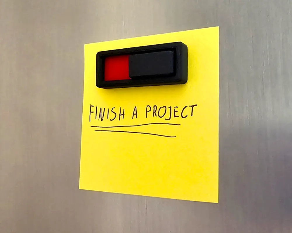 Task Tracker Magnet (Print-in-Place) by MarcinZG - MakerWorld