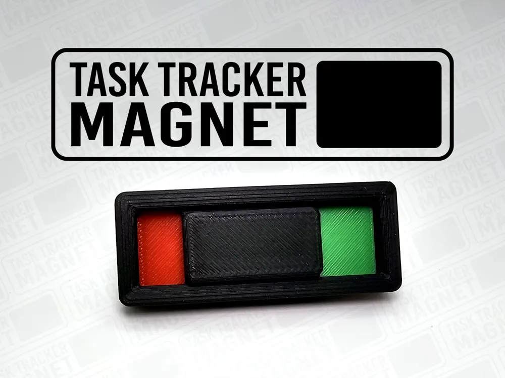 Task Tracker Magnet (Print-in-Place) by MarcinZG MakerWorld: Download ...