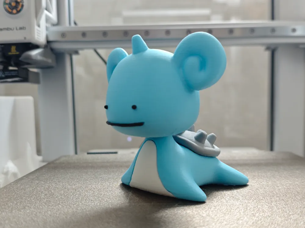 Lapras Ditto (sin ams) por 猪仔山 MakerWorld: Descarga Modelos 3D Gratuitos