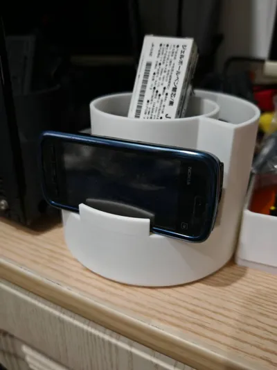 pen container &phone stand by joe - MakerWorld