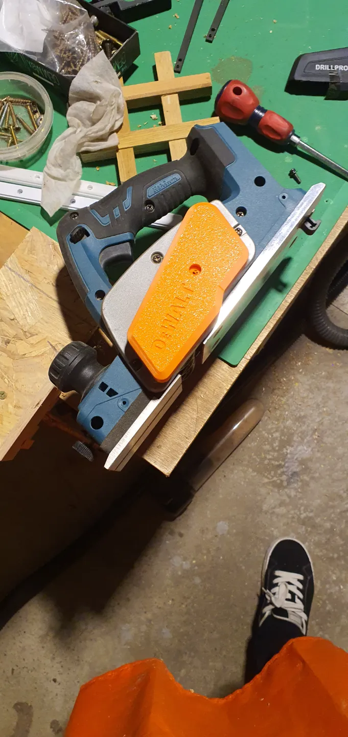 Cordless Wood Electric Planer housing cover by zlabMakerWorld: Download ...