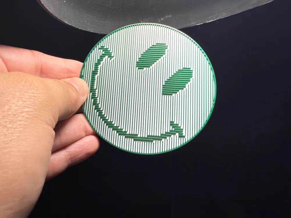 Holographic Effect Smiley Face by Hologram Guru MakerWorld: Download ...