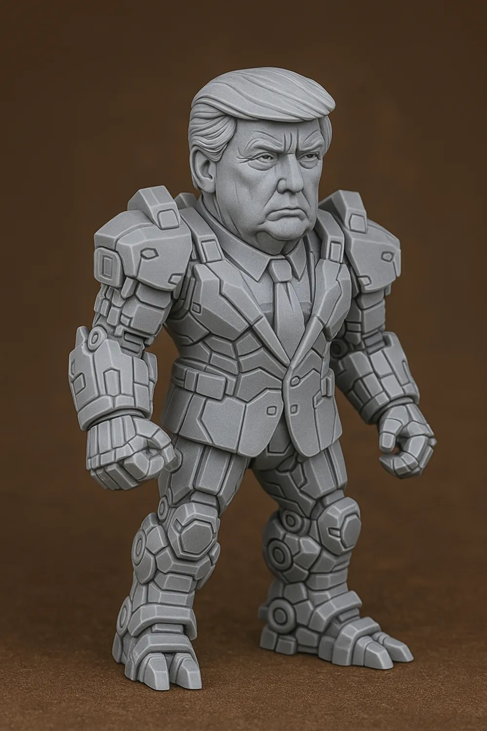 Mecha Donald Trump by Swotar MakerWorld: Download Free 3D Models