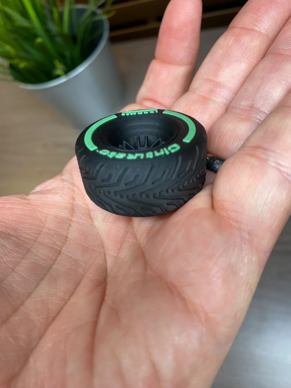 F1 Intermediate Tire Magnet 13" by F1dude - MakerWorld