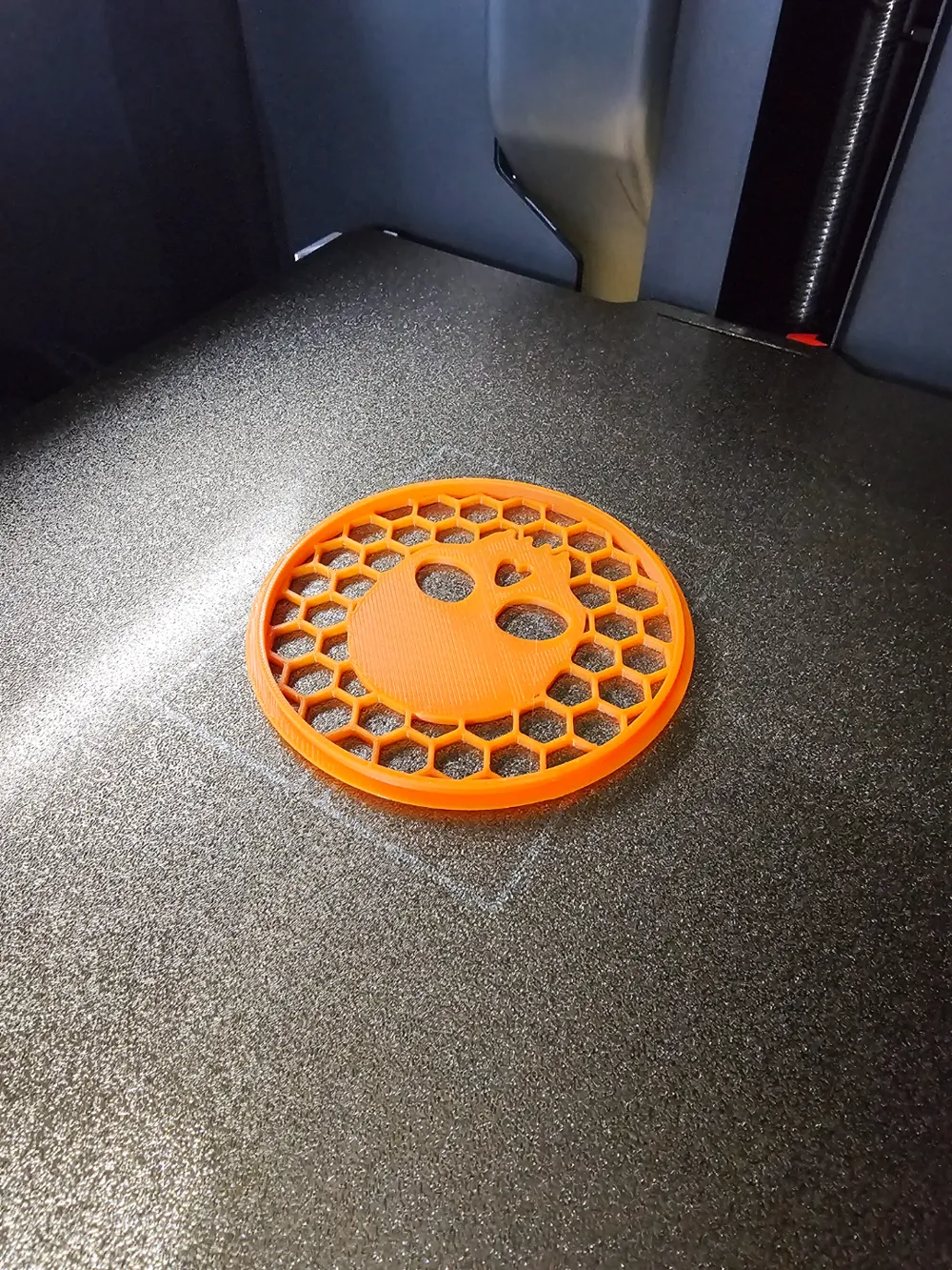 Skull aux fan cover for X1C - P1S by Jack's Lab - MakerWorld