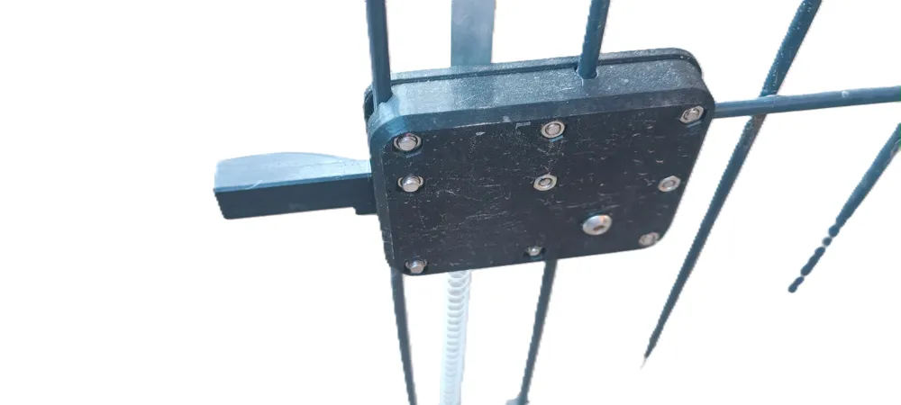 Simple Gate Latch with Pin Lock - Free 3D Print Model - MakerWorld