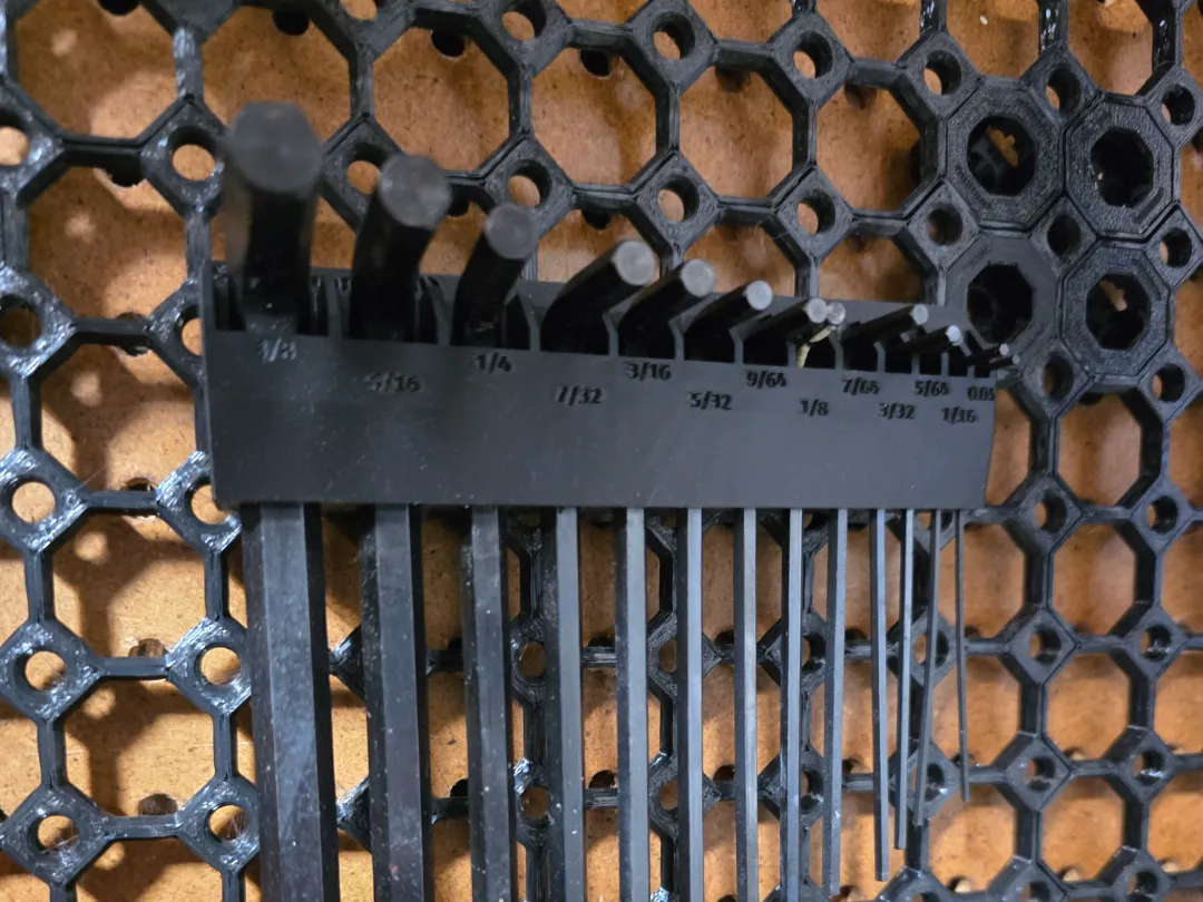 Multiboard hex key allen wrench holder Remixed by dannyoleson ...