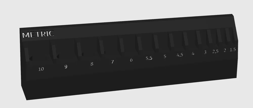 Multiboard hex key allen wrench holder Remixed by dannyoleson ...