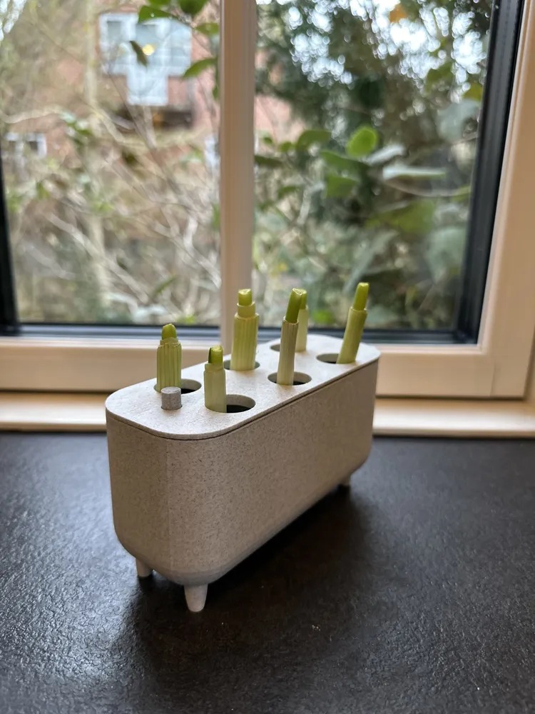 Spring Onion ReGrow Planter - Free 3D Print Model - MakerWorld