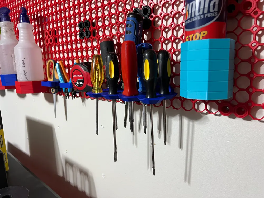 Multiboard Screwdriver Holder by Daboo Designs LLC MakerWorld: Download ...