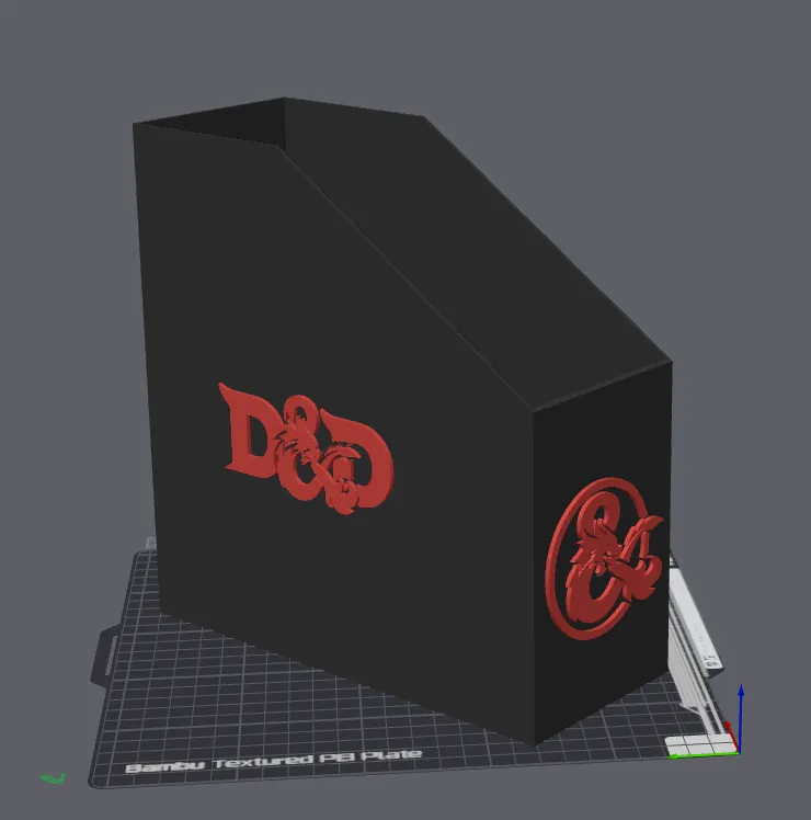 D&D 2024 Books & DM Screen holder Remixed by MC Taz Man - MakerWorld